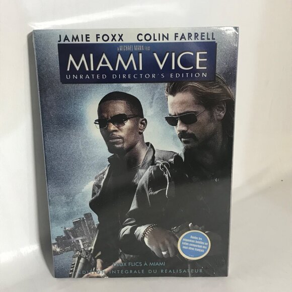Media | Miami Vice Dvd Unrated Directors Edition Jamie Foxx Colin ...